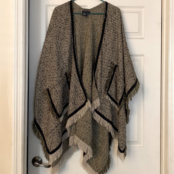 Max Edition | Sweaters | Max Edition Shrugged Poncho | Poshmark